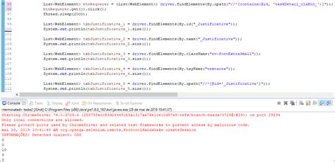 Java Problema Com Escrever Em Textbox Escondida Com Selenium Stack Overflow Em Português