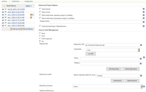 Jenkins Show Advanced Settings Datafaber 50