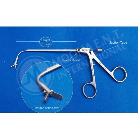 Precision Biopsy Grasping Forcep W Cleaning And Suction Insert Moona E N T International