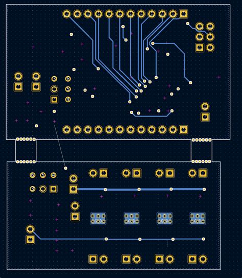 Schematic Pcb Review Request 2 Layer Atmega32u4 Breakout Board Separate Motor Driver Board