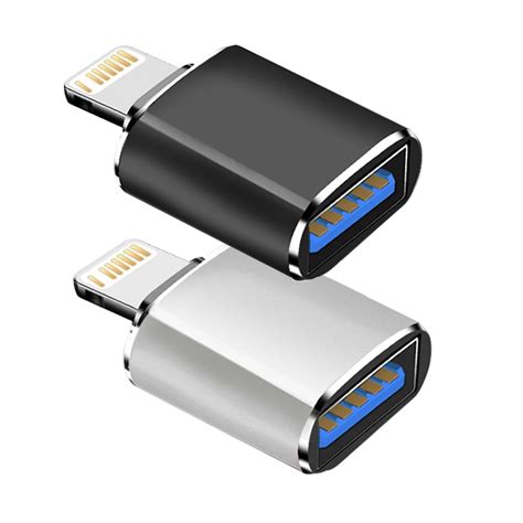 Jual Otg Adapter Lightning To Usb Konektor Sambungan Otg Iphone Untuk Pindah Data Usb Ke Hp