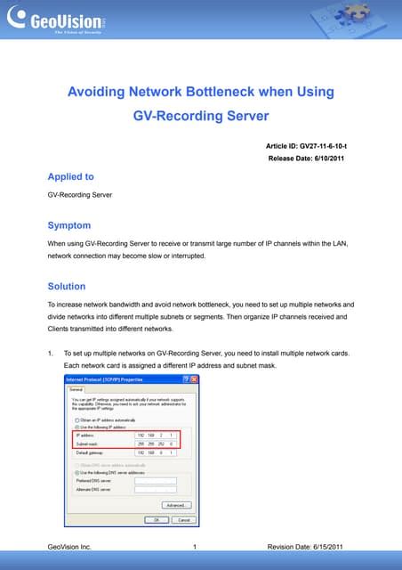 Avoiding Network Bottleneck Pdf