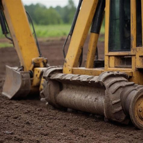 An Excavator Diging The Ground Illustration Premium Ai Generated Image