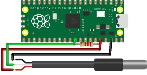 Ds18b20 Temperature Sensor With Raspberry Pi Pico