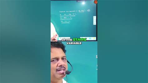 8 Mastering Java Understanding Static Variables In Action Youtube