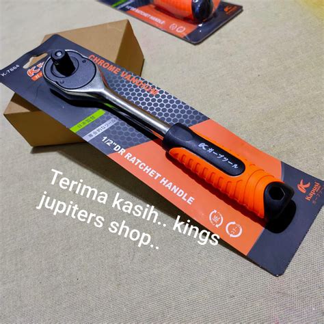 Jual Kapusi Ratchet 1 2dr 10in Racet Rachet Gagang Karet Atau Besi