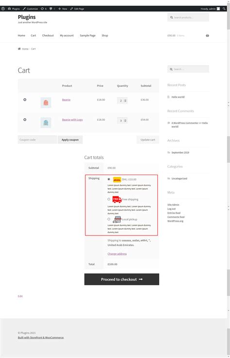 Woocommerce Shipping Icons And Description By Magerips Codecanyon