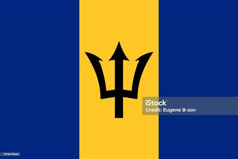 독립 기념일 또는 선거에 대한 바베이도스 플래그 간단한 그림 Championship에 대한 스톡 벡터 아트 및 기타 이미지 Championship 개념 경기 스포츠