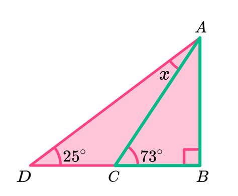 Right Angle Triangle Gcse Maths Steps Examples And Worksheet
