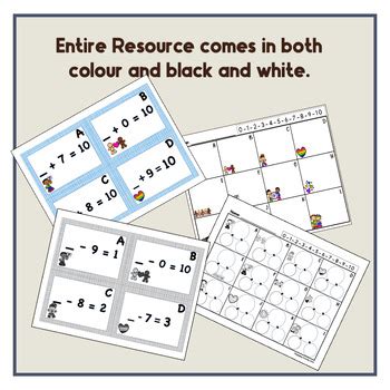 Make A Ten To Add Or Subtract By Engaging Curiosity TPT