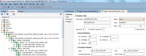 Oracle Data Integrator Tutorials Loading Multiple Target Tables In
