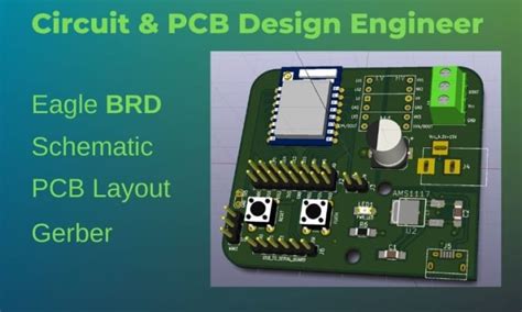 design pcb boards in eagle pcb design software by sannanali737 fiverr