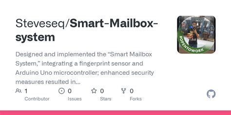 Github Steveseqsmart Mailbox System Designed And Implemented The Github Steveseqsmart Mailbox System Designed And Implemented The