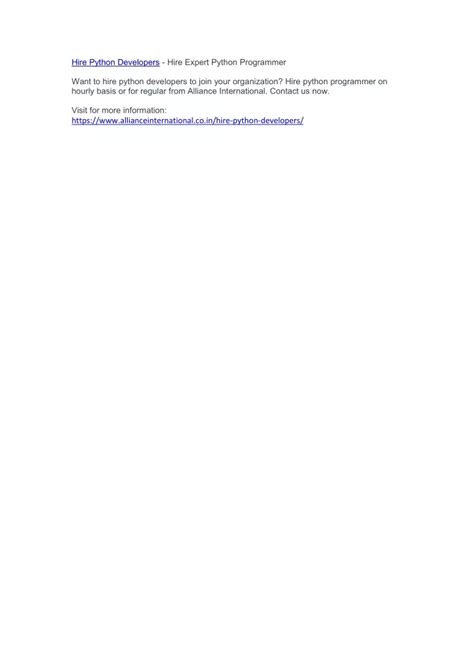 ppt hire python developers hire expert python programmer powerpoint