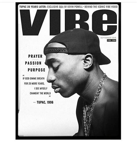 Tupac Vibe Mag Cover Tupac Poster Vibe Magazine Tupac