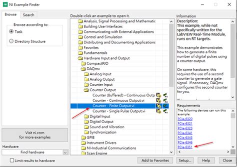 solved daq x series finite pulse train generation ni community