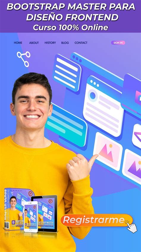 Curso Online Bootstrap Master Para Diseño Frontend Texto Informativo