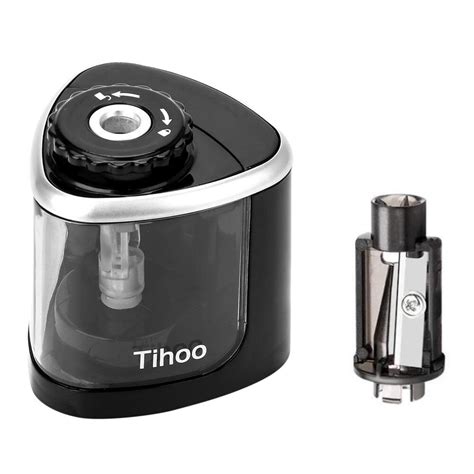 Electric Pencil Sharpener Auto Durable Portable Sc Grandado