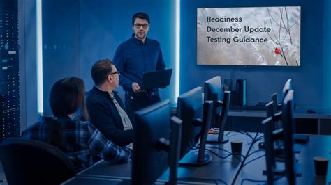 December Update Testing Guidance Readiness