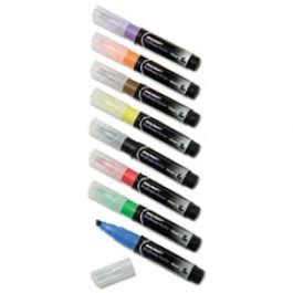 7520011863605 SKILCRAFT DRY ERASE MARKER BROAD CHISEL TIP ASSORTED COLORS 8 SET