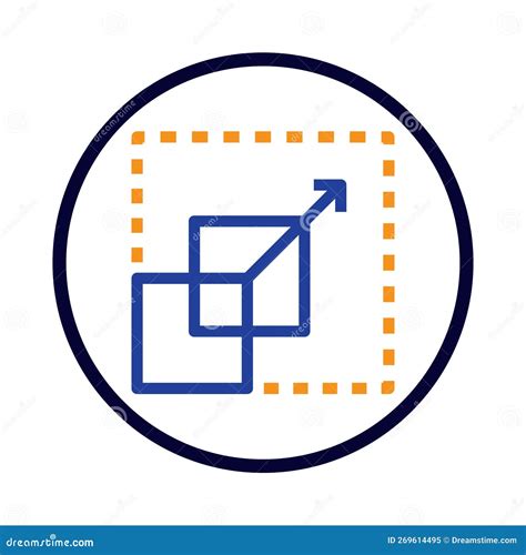 Flexibility Scalability Icon Stock Vector Illustration Of Platform Rate 269614495