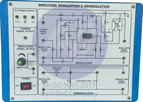 Analog Amplitude Modulation And Demodulation Trainer Model Namenumber