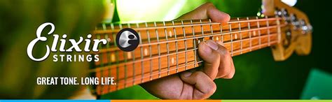 Elixir Strings Stainless Steel 4 String Bass Strings W