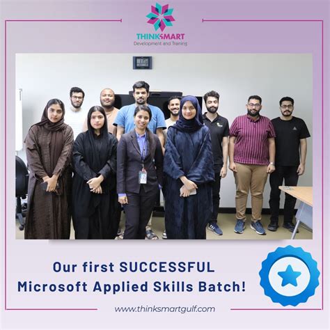 Smartcoders Gulf On Linkedin Microsoftappliedskills Thinksmartgulf Forsati Smartcoders