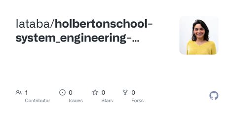 Github Latabaholbertonschool Systemengineering Devops