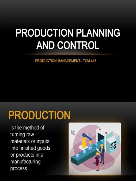 Production Planning And Control Pdf Inventory Planning