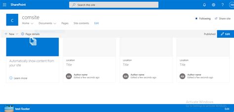 How To Change The Navigation In Communication Site Sharepoint