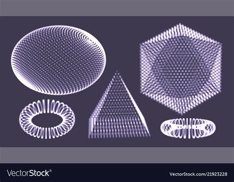 Molecular Structure Digital Connection Royalty Free Vector
