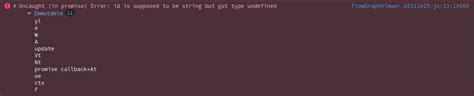 bug when loading old flow id is supposed to be string but got type