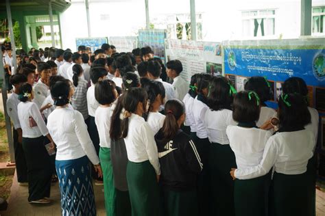 ဇမ္ဗူသီရိမြို့နယ် အမှတ် ၁၄ အခြေခံပညာအထက်တန်းကျောင်း၌ စာဖတ်ရှိန်မြှင့်တင်ရေး လူငယ်ရေးရာအသိပညာပေး