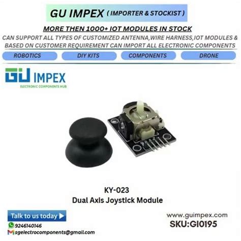 Plastic Dual Axis Xy Joystick Module For Arduino Ps2 Joystick Module At