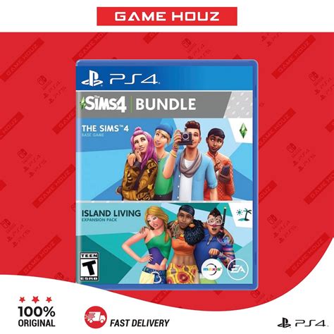 Ps4 The Sims 4 Island Living Bundle Eng New Shopee Malaysia