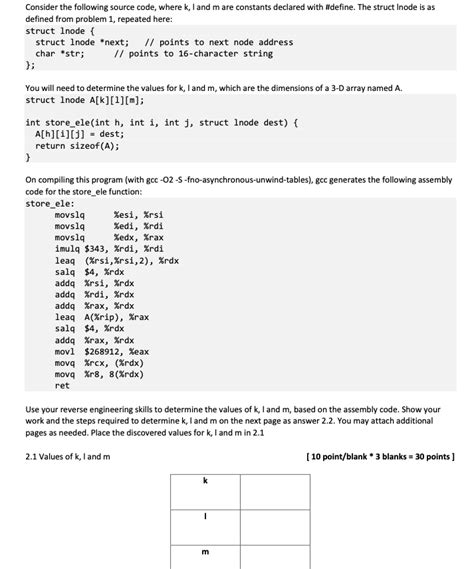 Consider The Following Definition Of A Struct Struct