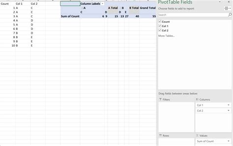 Worksheet Function How Do I Summarize A Value According To Multiple Columns In Excel Super User