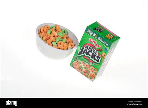 Apple Jacks Cereal Box 2000 Empty Apple Jacks With Green Jacks 15oz