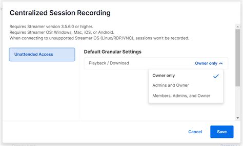 Cloud Session Recording Splashtop Business Support