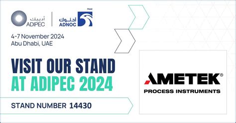 Ametek Process Instruments On Linkedin Ametek Adipec2024 Analyzer