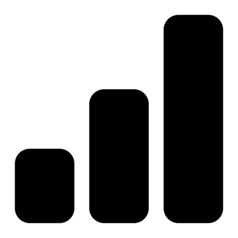 Bar Chart Icon Transparent Background