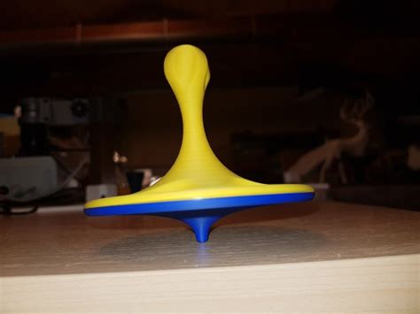 Spinning Top Pseudo Dual Color By Dziobu Download Free Stl Model
