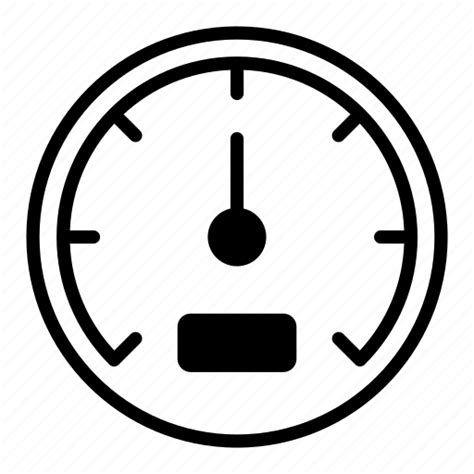 Speedometer Odometer Vehicle Tachometer Speed Measuring Icon Download On Iconfinder