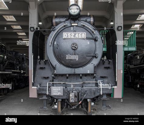 Jgr Class 52 On Display At The Kyoto Railway Museum On October 23 2016 In Kyoto Japan The