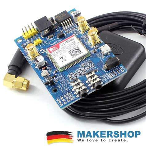 sim808 gsm modul development board makershop de