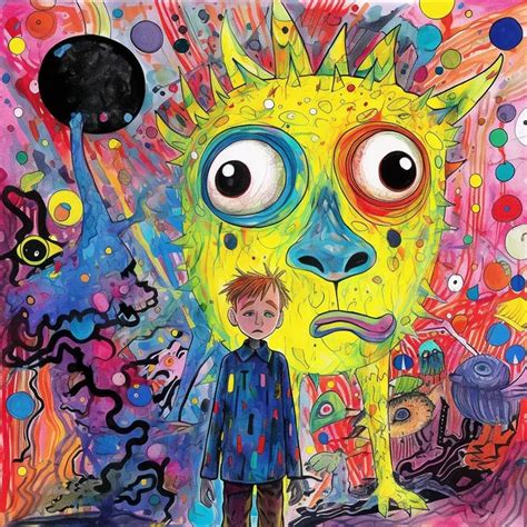 Whimsical Imaginary Friends Art Midjourney Prompt Promptbase