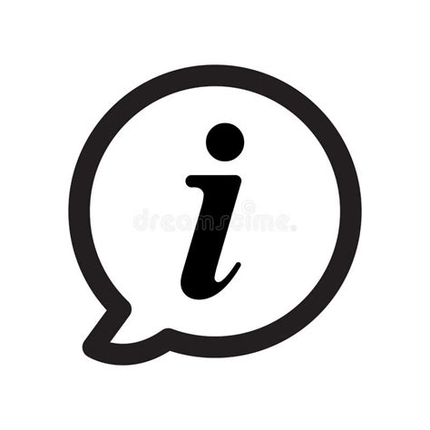 Information Icon Vector For Graphic Design Logo Web Site Social Media Mobile App Ui