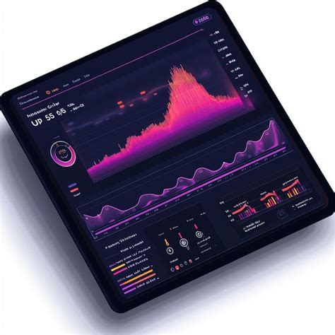 A Graphical Representation Of Uptime Guarantees And Performance Metrics Premium Ai Generated Image