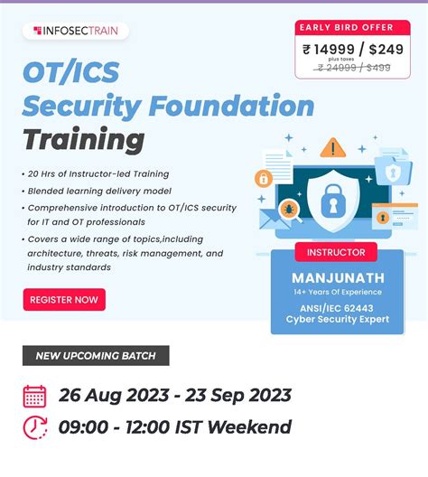 Otsecurity Otcybersecurity Otsystems Operationaltechnology… Infosec Train